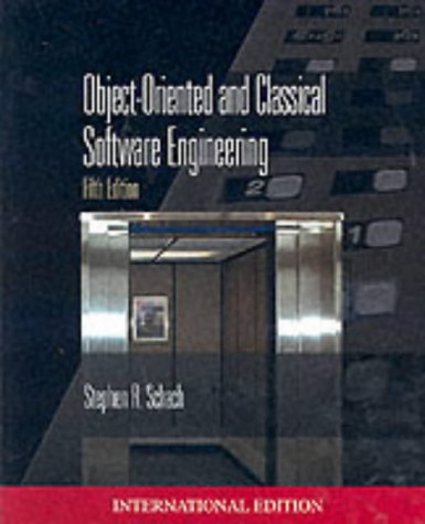 Object-oriented and Classical Software Engineering: Schach, Stephen: 9780071122634: Amazon.com ...