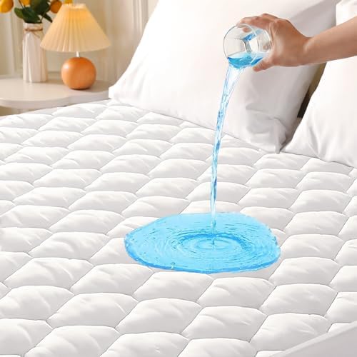 Amazon.com: Ohgeni 100% Waterproof Mattress Protector, King Size ...
