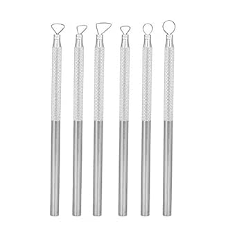 Pottery Sculpting Tools Set Scraper, 6pcs Clay Sculpture Sculpting Tool ...