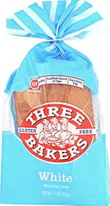 Amazon.com: Three Bakers, Bread White Whole Grain, 17 Ounce