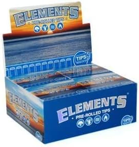 Amazon.com: Elements Pre-Rolled Tips - 20 Pack with 21 Tips per Pack ...
