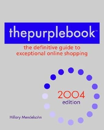thepurplebook: The Definitive Guide to Exceptional Online Shopping ...