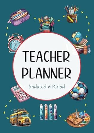 UK Teacher Planner: Undated Lesson Plan Diary | A4 (210 x 297 mm ...