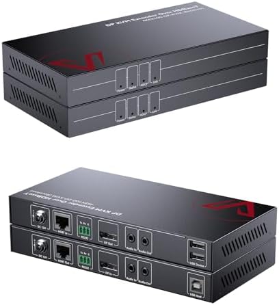 Amazon.com: StarTech.com 4K HDMI KVM Extender Over Fiber - HDMI Video ...