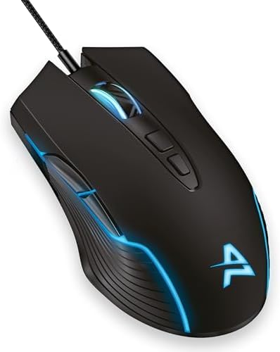 Amazon.com: Gamerz GMZ-M3 DPI 6 LED Lights Optical Wired Gaming Mouse ...