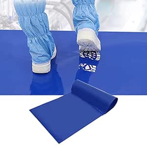 Adium Mat, Tacky Mat, 18x36in High Viscosity Dust Adhesive Mats, Blue ...