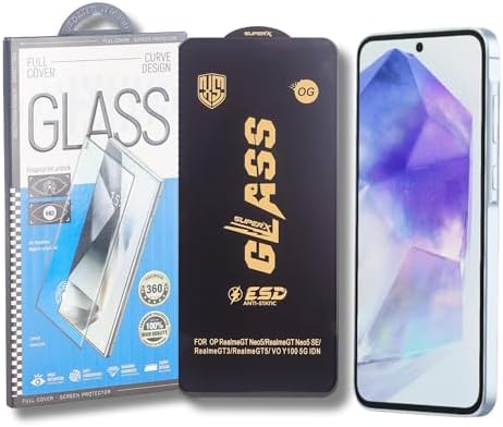 XmrtRooX Samsung Galaxy A35 Premium Military Grade Tempered Glass ...