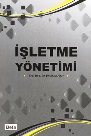 Amazon.com: Isletme Yonetimi: 9786053775447: unknown author: Books