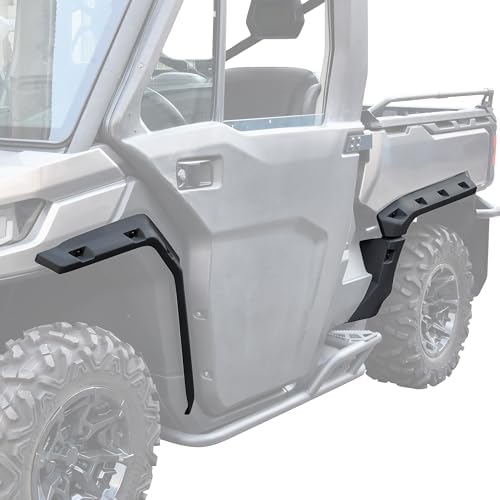 SAUTVS Sport Fender Flares for Can Am Defender, Heavy Duty Front Rear ...