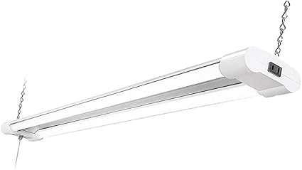Baltoro 40w LED 4800 Lumen Double Tubes Utility Shop Light 5000K ...