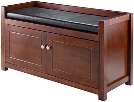 Amazon.com: Ergode Colin Bench | Versatile & Stylish | Dark Faux ...