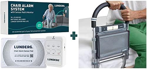 Amazon.com: Lunderg Chair Alarm System & Bed Assist Rail l with Motion ...