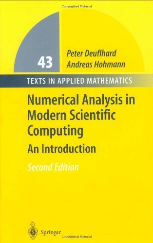 By Andreas Hohmann - Numerical Analysis in Modern Scientific Computing ...