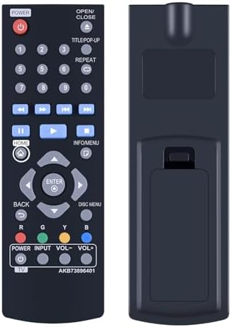 PZL AKB73896401 Replacement Remote Control for LG for Blu-ray Disc DVD ...