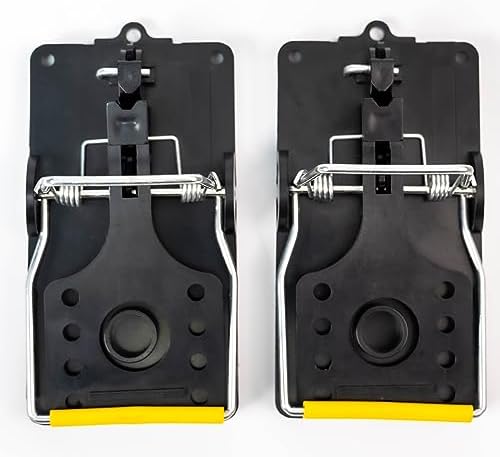 6 Pack Large Rat Traps With Heavy Duty Spring for Humane Kill with 1 ...