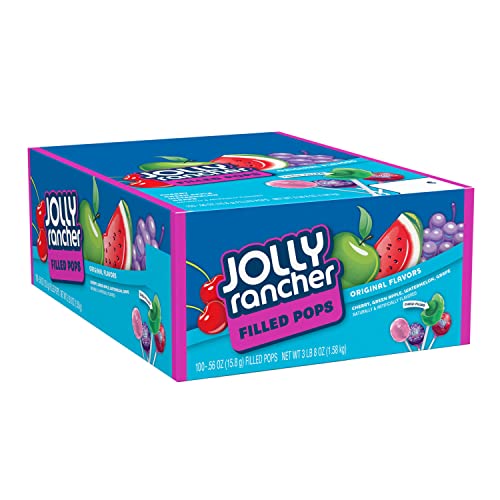 Jolly Rancher Filled Pops Assorted Fruit Flavored Candy Box For Sale North Las Vegas Nv