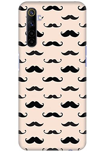 AMEZ Moustache Moustache Moustache Printed Back Cover Phone Case for ...