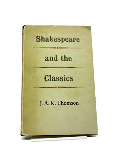 Shakespeare and the Classics: Amazon.co.uk: thompson: Books