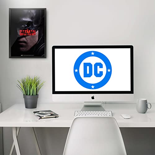 MCSID RAZZ - The Batman - STARE Design A4 Size Wall Poster (With Frame ...