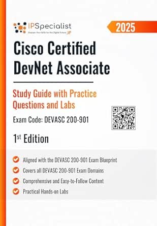 Amazon.com: Cisco Certified DevNet Associate Study Guide with Practice Questions & Labs Exam ...
