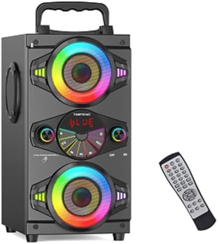 Amazon.com: Portable Bluetooth Speaker 100W Big Powerful Wireless ...