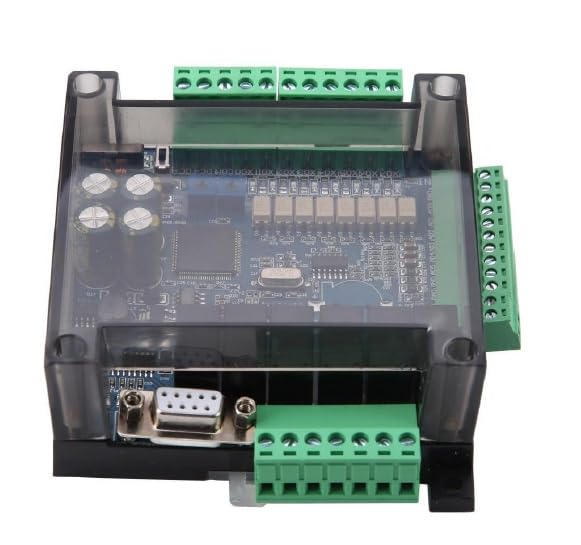 Programmable logic controller FX3U-14MR PLC 8 Inputs 6 Relay Outputs 6 Analog Inputs 2 Analog ...