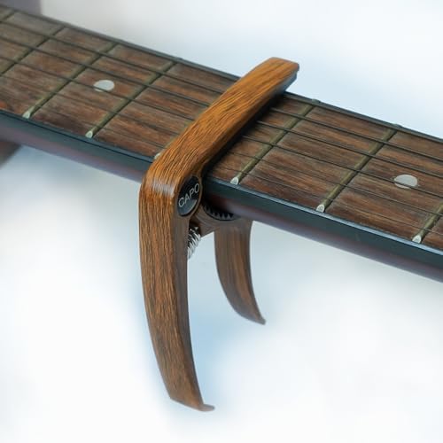 Amazon.com: MEDIORAYS Acoustic Guitar Capo for 6 String Guitar and ...