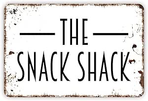 Amazon.com: The Snack Shack Sign - Kitchen Pantry Concessions Outdoor ...