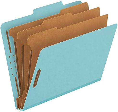 Amazon.com : Pendaflex Pressboard Classification File Folders, 3 ...