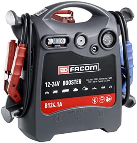 Facom - Booster de démarrage 12-24V 1000A 3700A - B124.1APB : Amazon.fr: Auto et Moto