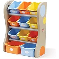 Amazon.com: Step2 Fun Time Room Organizer And Toy Storage, Tropical : Baby