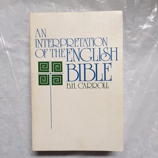 An Interpretation of the English Bible Volume 1 (Genesis, Exodus ...