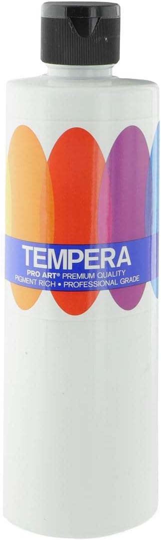 Amazon.com: Pro Art Liquid Tempera Paint, 16 fl. oz. (473 ml), White ...
