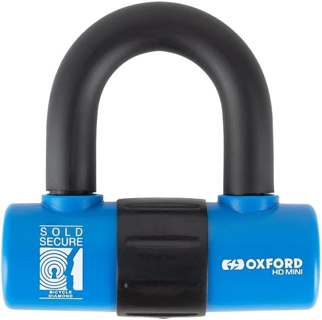 Oxford HD Max Orange High Security Motorcycle Steel Disc Lock LK312 ...