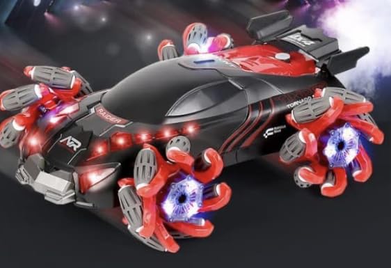 CROCOTECH RC Universal Blast Wheel CAR 360 Rotation Explosive Wheel ...