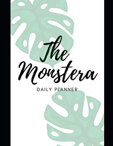 The Monstera: Daily Planner: Notebooks, Agerton: 9798630052803: Amazon ...