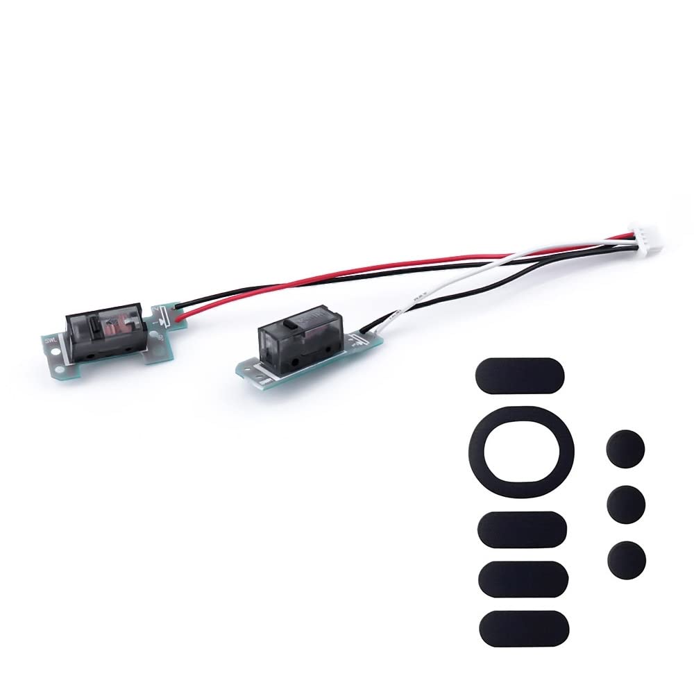 Amazon.com: Mouse Switch Button Micro Switch Circle Board Replacement ...