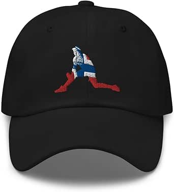Casper Ruud Tennis Norway Flag Silhouette Classic Adjustable Hat Black ...