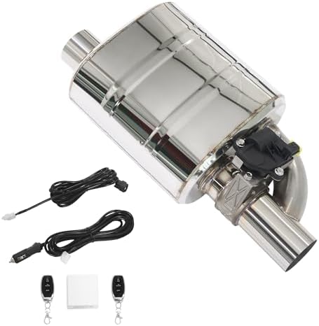 Amazon.com: Generic Exhaust Muffler, 3"" Performance Muffler with ...