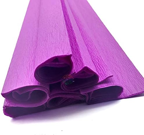 CRAFTWAFT Large Wrinkled Crepe Paper Sheets for Craft, DIY, Decor ...