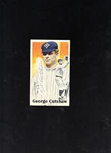 George Cutshaw Dodgers signed autographed Art Card - JSA Certified ...