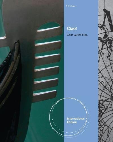 Buy Ciao!, International Edition Book Online at Low Prices in India ...