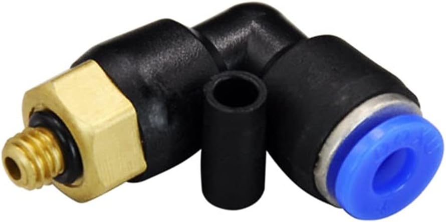 Amazon.com: Air Hose Fittings 20Pcs of PL4-M5, M5 Male Thread to 4mm ...