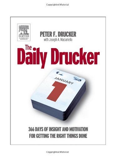 『The Daily Drucker:Days of Insight and Motivation for Getting - 読書メーター