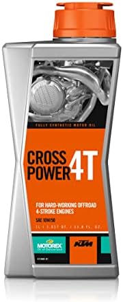 Amazon.com: KTM Motorex Cross Power 4T 10W/50 (1-L) Engine Oil : Automotive