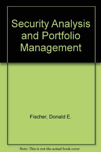 Buy Security Analysis and Portfolio Management Book Online at Low ...