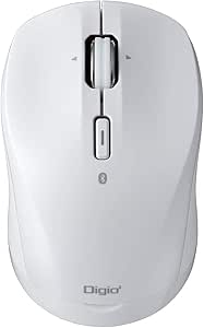 Digio2 Mouse, High Speed Scrolling, Bluetooth, Small, Quiet, Blue LED ...