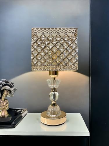 Buy WPS - Electric Crystal Lamp - Table Lamp,Night Lamp for Bedroom ...