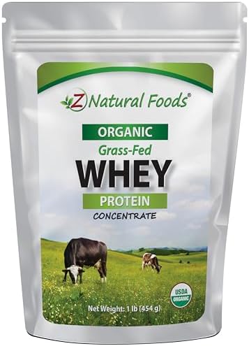 Amazon.com: Z Natural Foods Goat Whey Protein Powder Concentrate ...