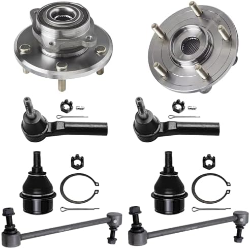 Amazon.com: Detroit Axle - 8pc Front Suspension Kit for 2009-2020 Dodge ...